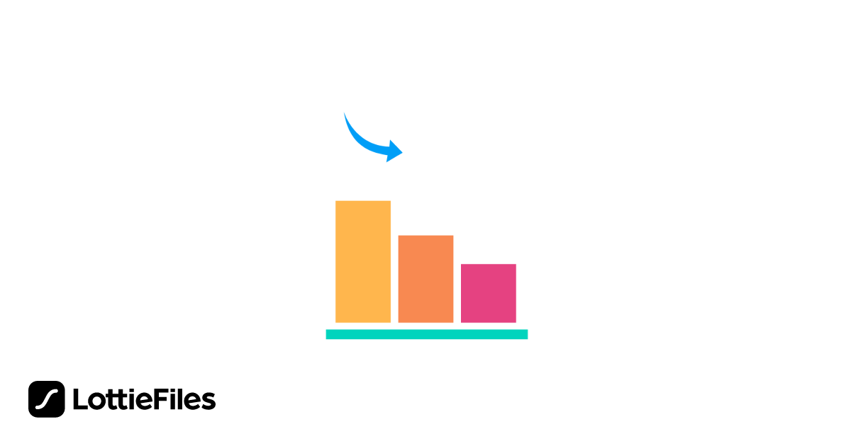Free Down Chart Animation by Zakaria Harry Utomo | LottieFiles