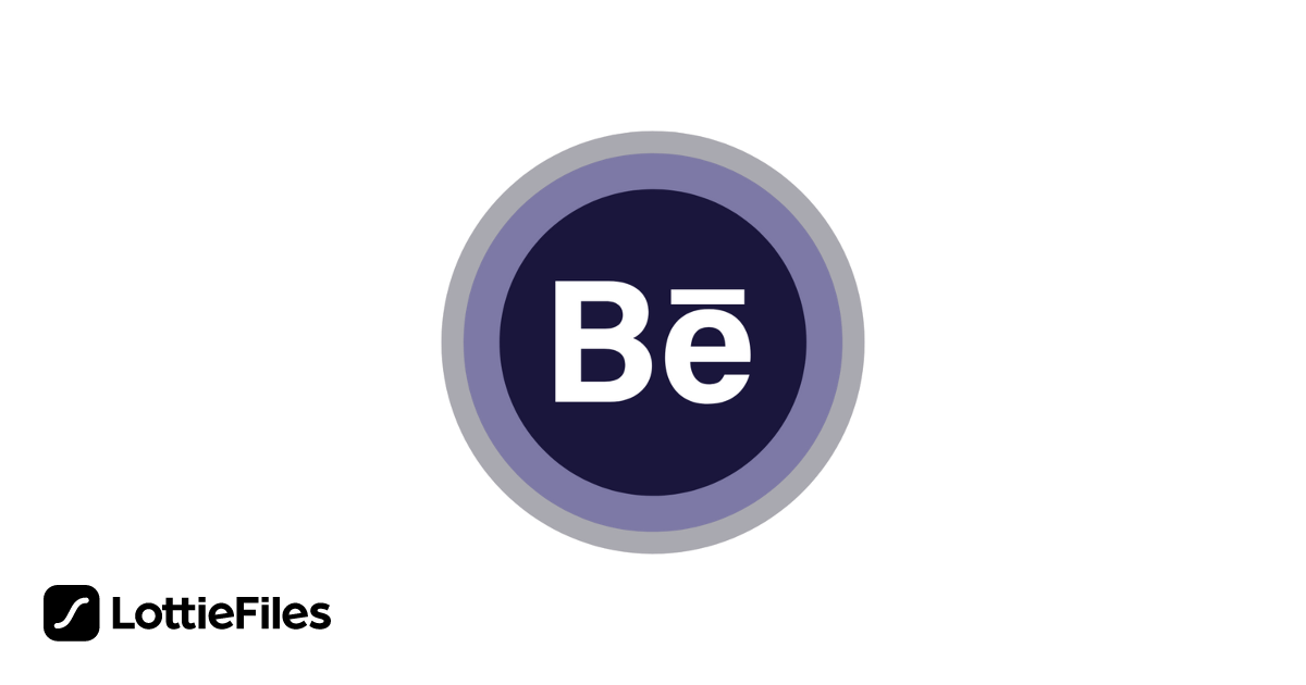 Free behance logo Animation by Israr | LottieFiles