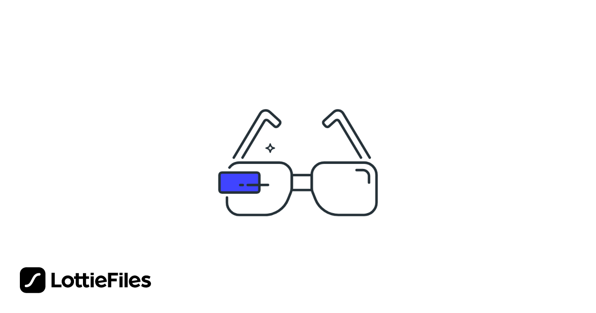 Free Smart Glasses Animation by Mehboob Qureshi | LottieFiles