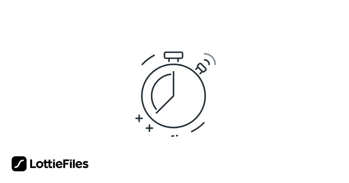 Free Timer Animation by Mehboob Qureshi | LottieFiles