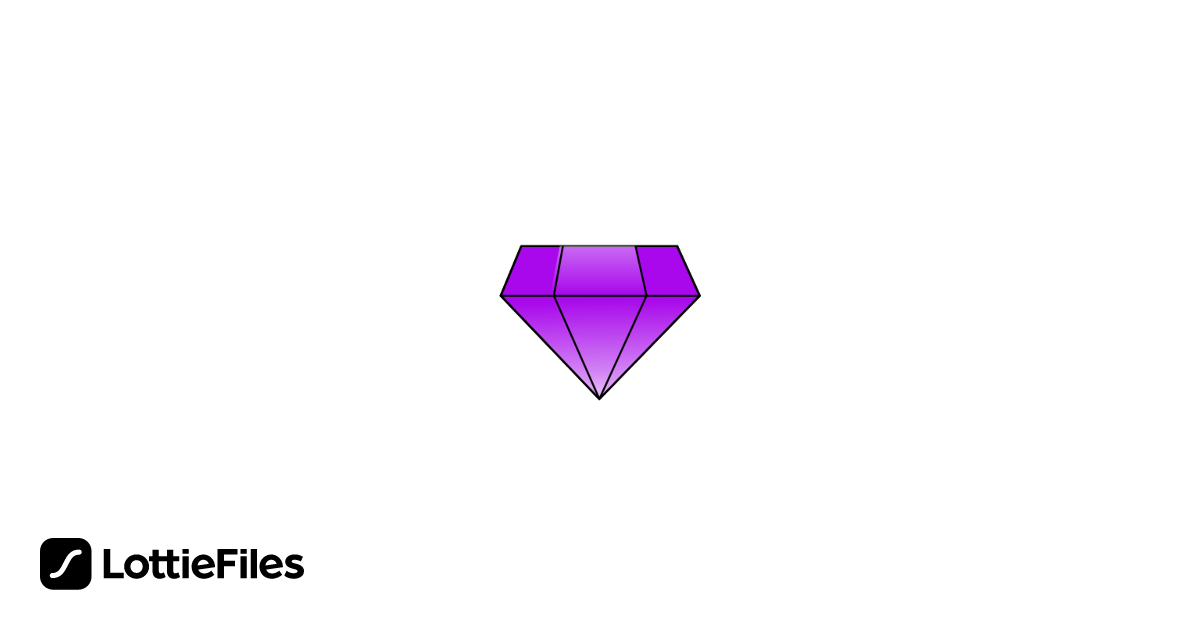 Free Purple Crystal Animation by Nik Reyb | LottieFiles