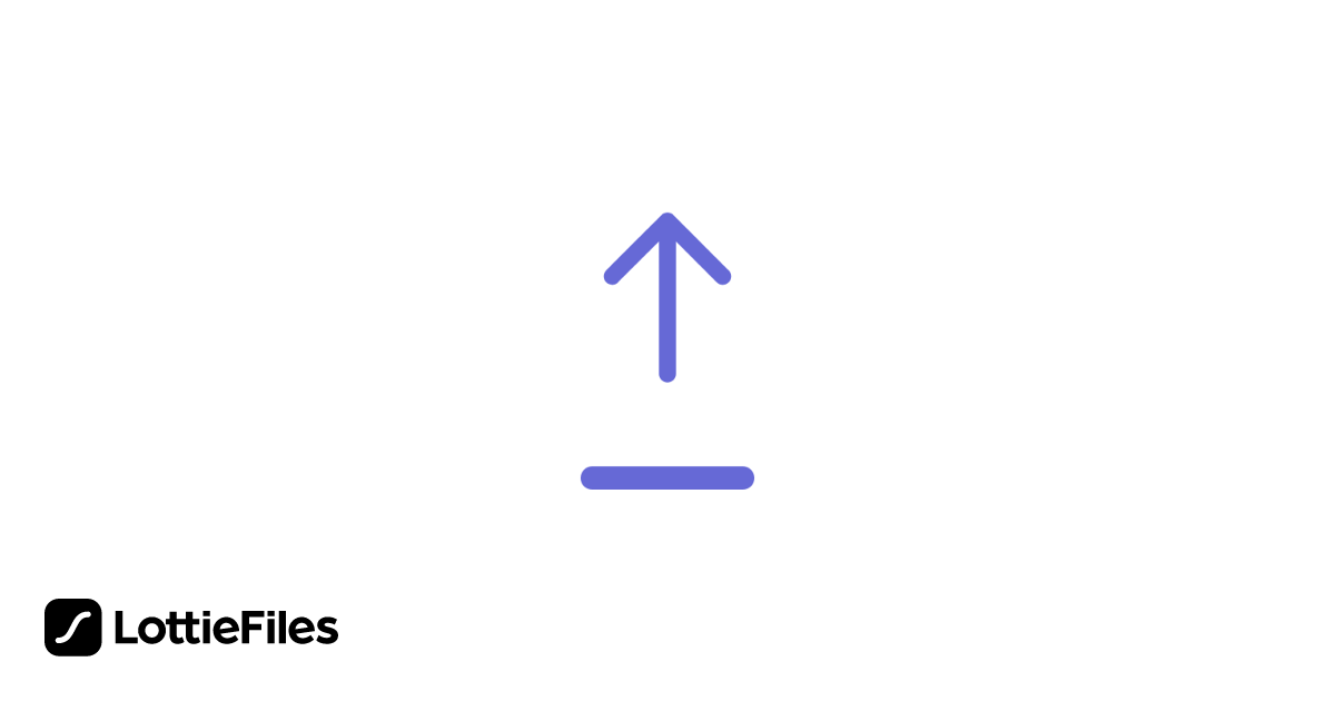 Free Upload Icon Animation by Goutham | LottieFiles