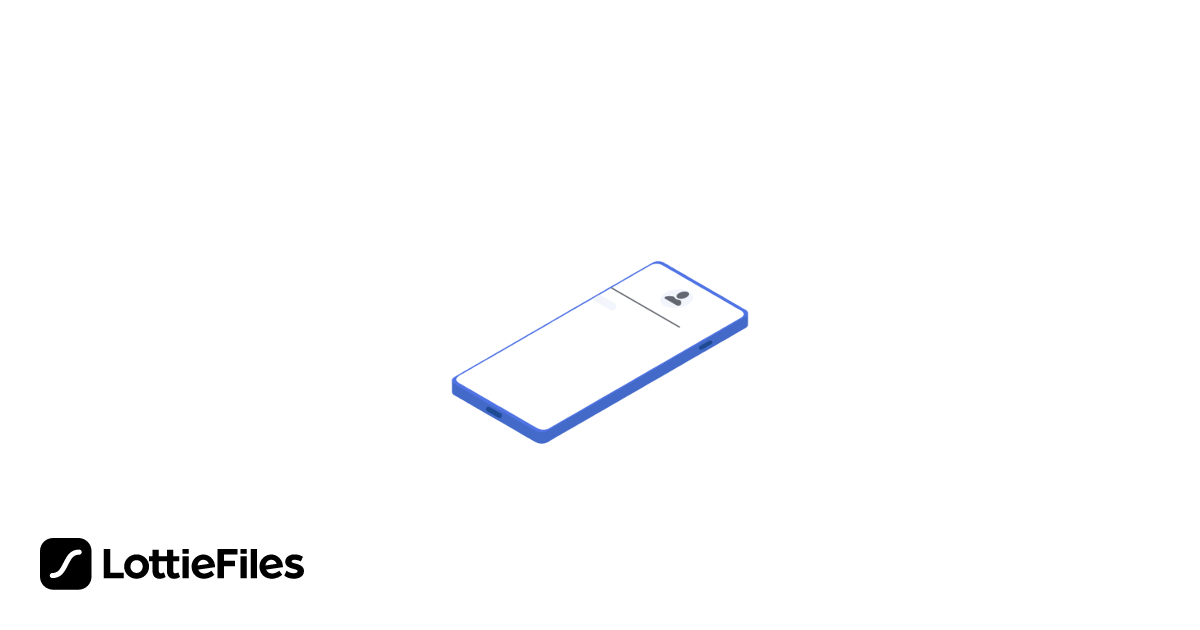 Free Isometric Phone Lottie Animation Animation by SM Rony | LottieFiles