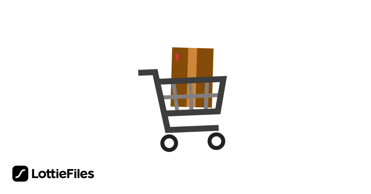 Free Shopping Cart Animation by funny | LottieFiles
