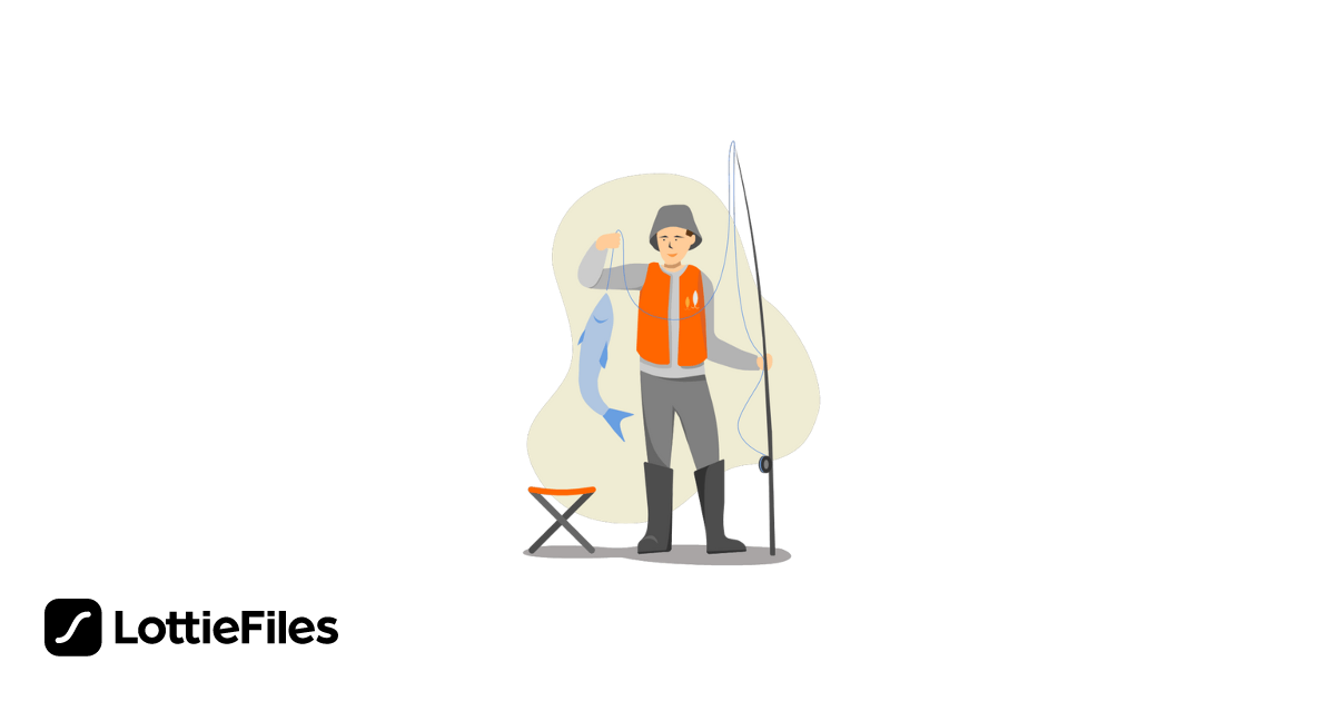 Free Fishing Animation by Vladislav | LottieFiles