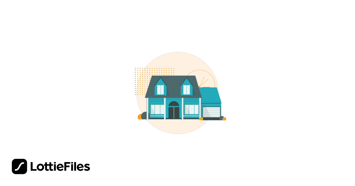 Free House Animation by Tudors | LottieFiles