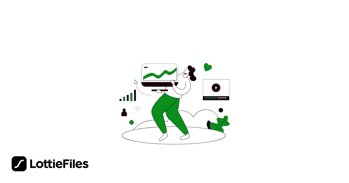 Free marketing increase Animation by Кристина Осмоловская | LottieFiles