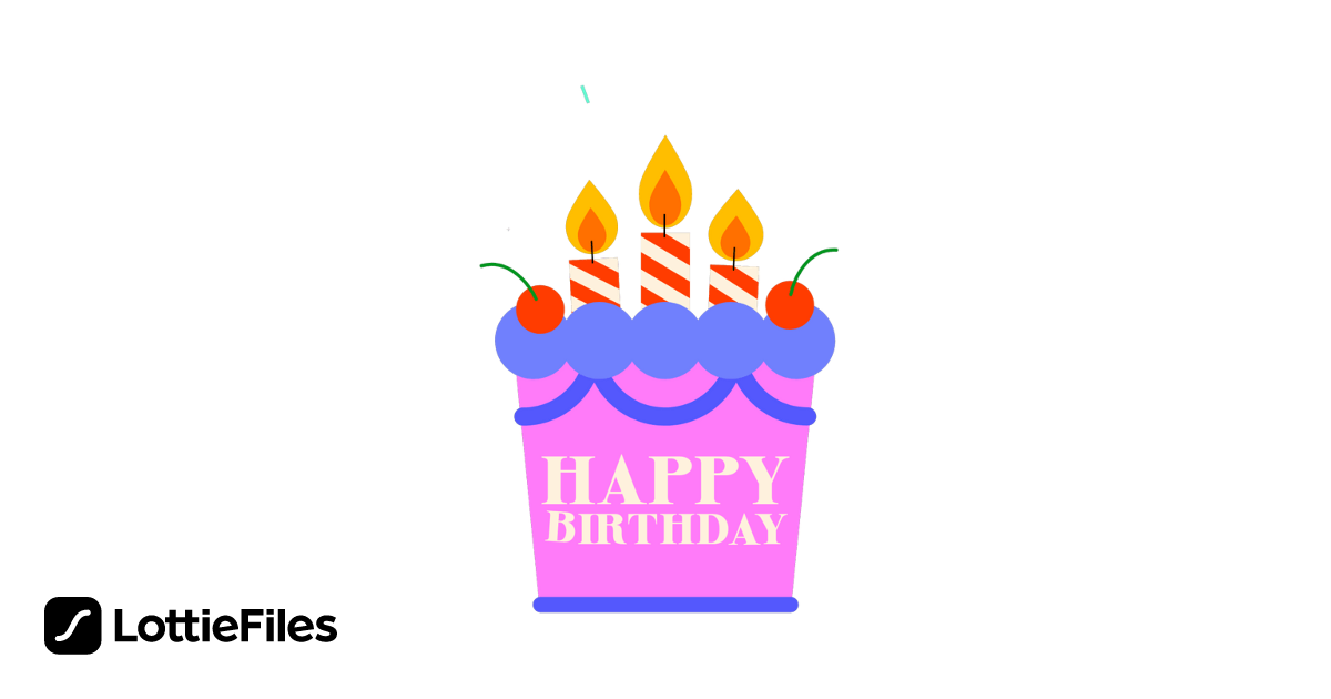 Free Happy Birthday Animation by Amanda | LottieFiles