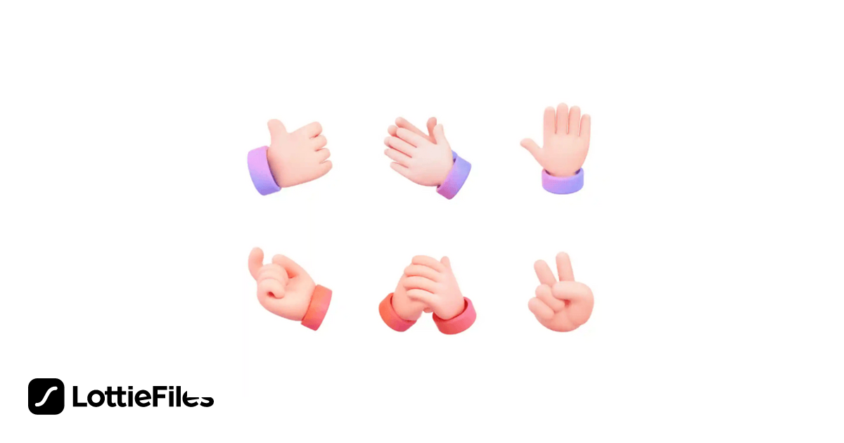 Free Hand Gestures Animation by Irfan | LottieFiles