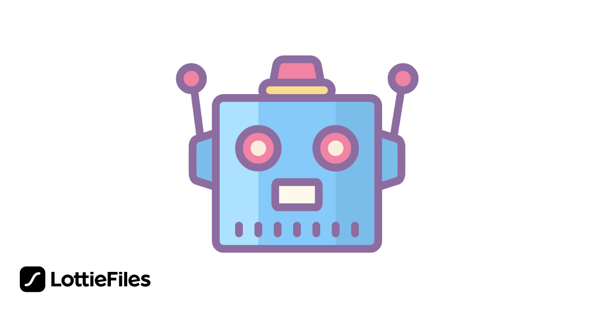 Free retro Bot Animation by Tamojit Das | LottieFiles