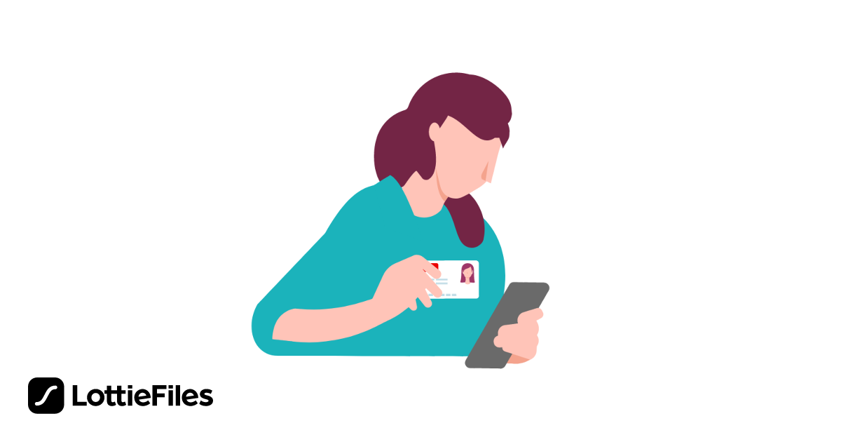 Free ID Scan Animation by Fernando Ron Pedrique | LottieFiles