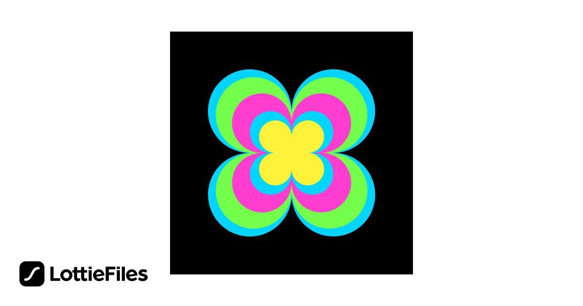 Free Daisy shape animation Animation by Sanjib | LottieFiles