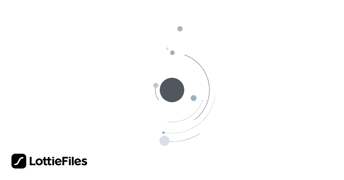Free orbiting animation Animation by Andrew Kudwa | LottieFiles