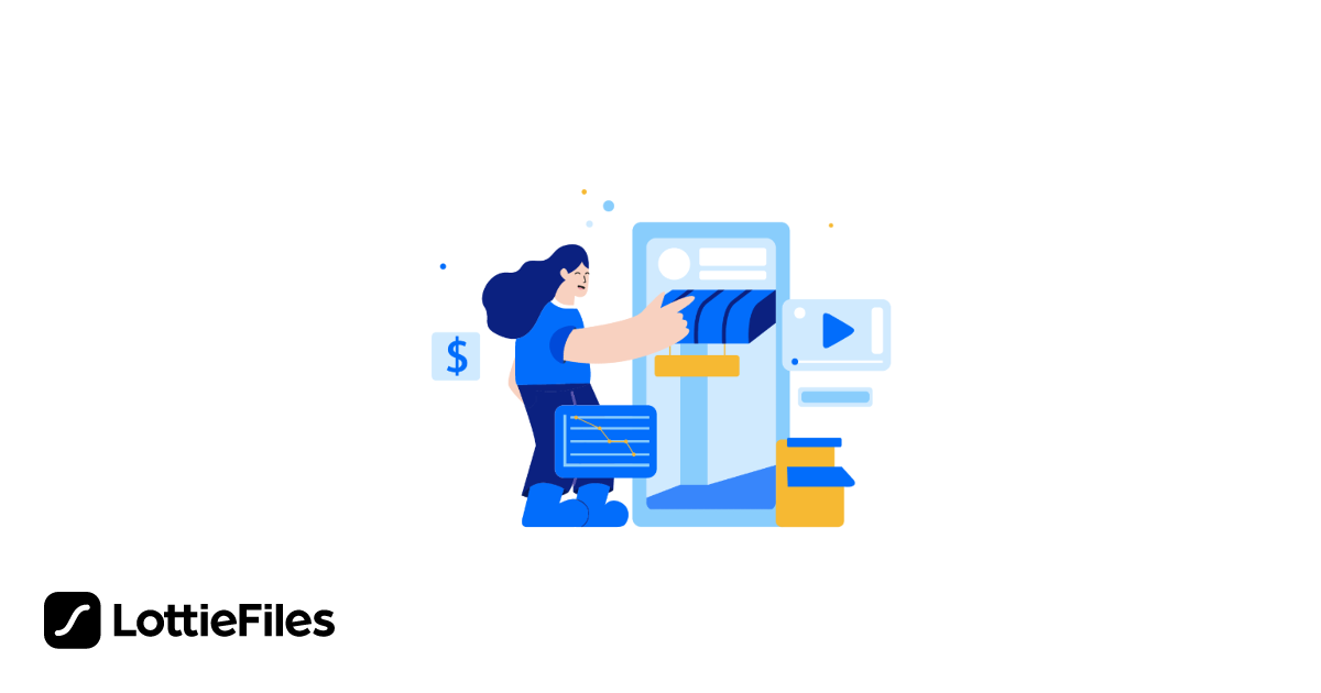 Free Online Marketing Animation by Inagatatechno | LottieFiles