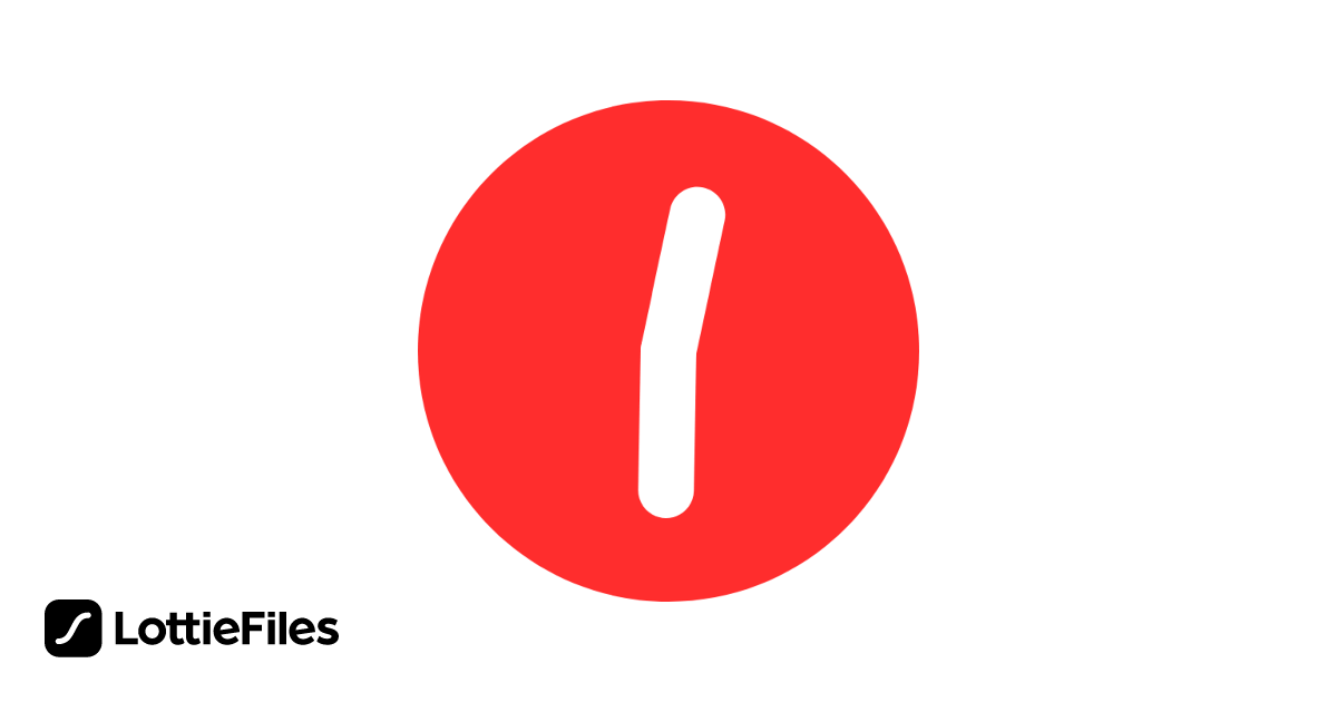 Free Clock spinner red Animation by Adam Skiba | LottieFiles