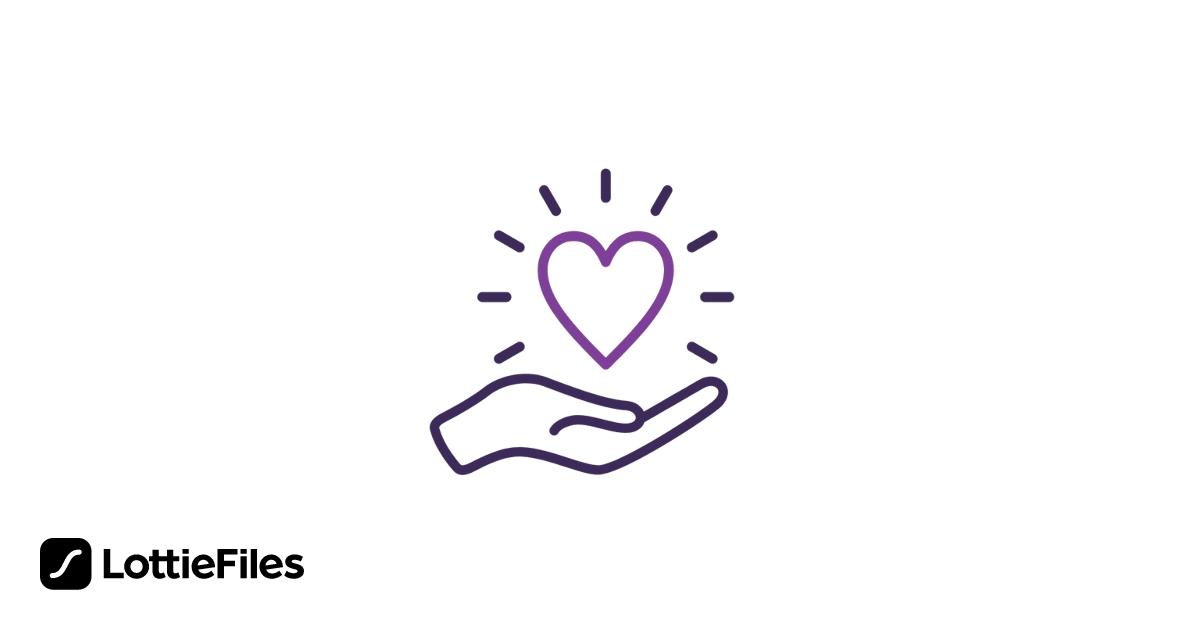 Free Charity Icon Animation Animation by Jordan | LottieFiles