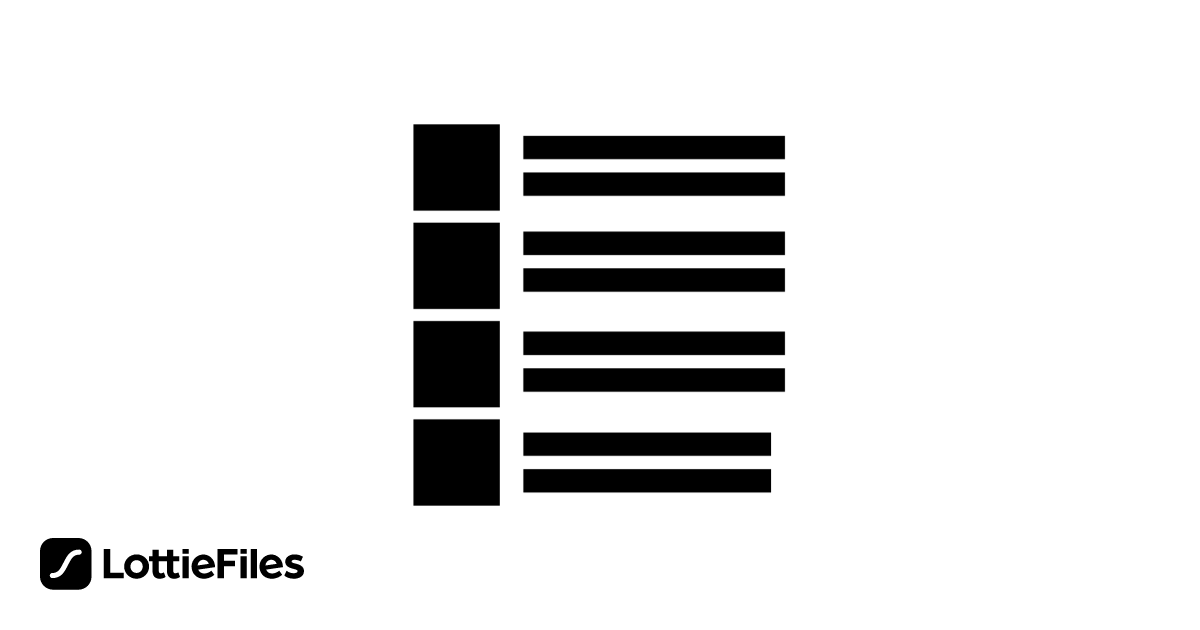Free Grid List Switch Animation by Madalin Slaniceanu | LottieFiles