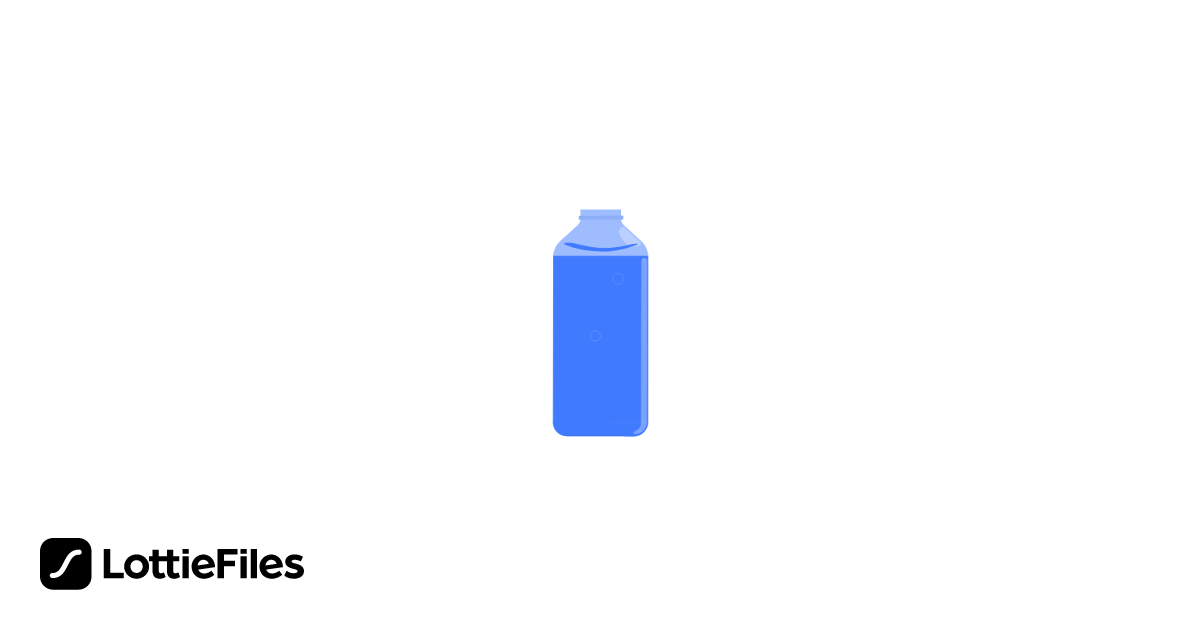 Free Water bottle Animation by Nemanja Andrejević | LottieFiles