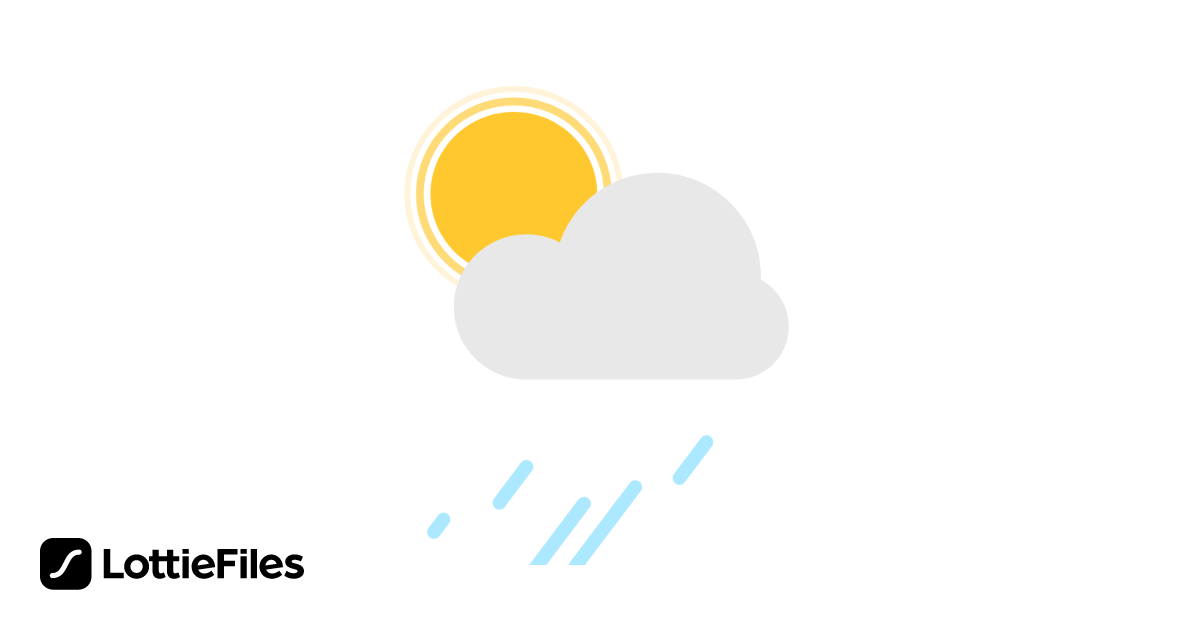 Free Weather-storm&showers(day) Animation by jochang | LottieFiles