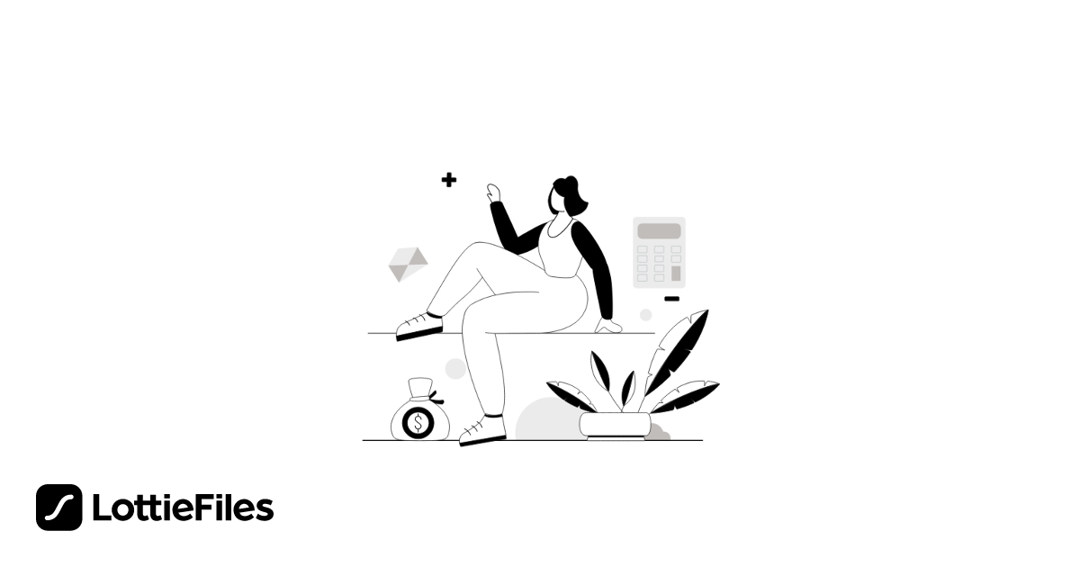 Free Female accountant Animation by Md. Imam Hossain | LottieFiles