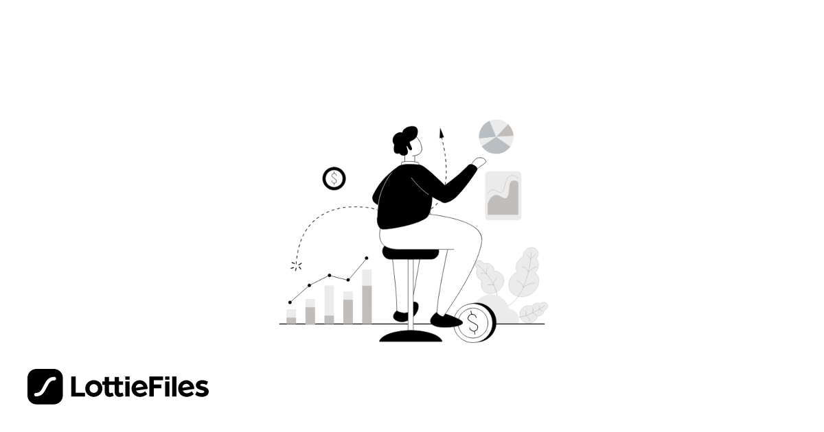 Free Financial analyst Animation by Md. Imam Hossain | LottieFiles