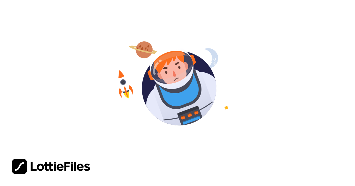 Free Flying spaceship astronaut Animation by Abdul Latif | LottieFiles