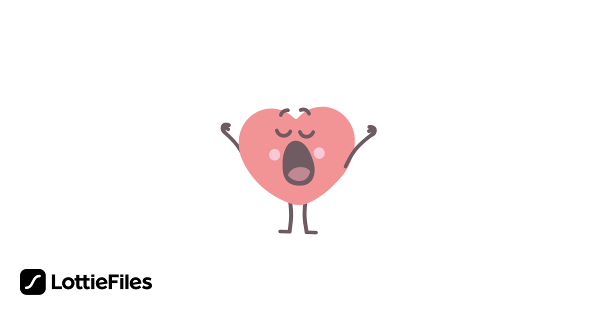 Free Sleepy Heart Animation by Zainab | LottieFiles