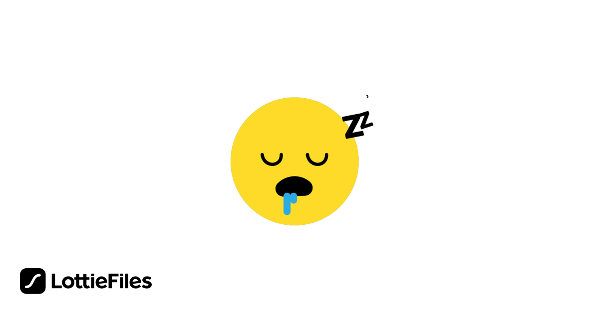 Free Nap Emoji Animation by Bashir | LottieFiles