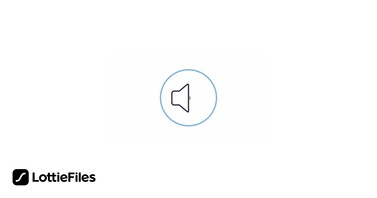 Free Turn up the Volume button Animation by Ghulam Qadir | LottieFiles