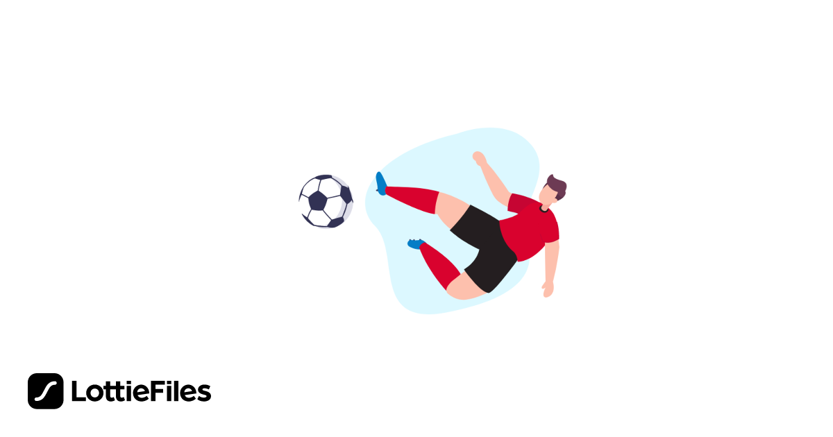 Free Soccer player flying kick the ball Animation by Abdul Latif ...