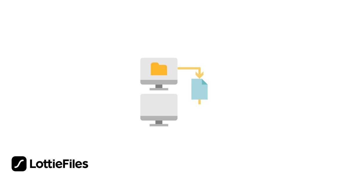 Free Files Transfer Animation Animation by Tam Doan | LottieFiles