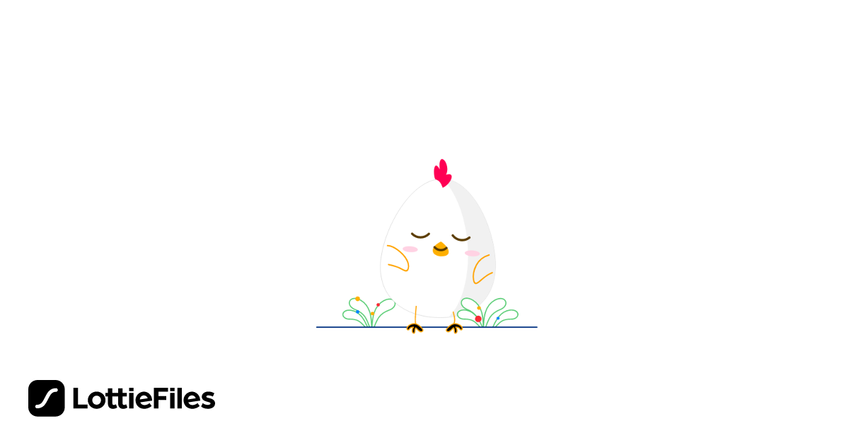 Free Cute Dancing Chicken Animation by Sy Wong | LottieFiles