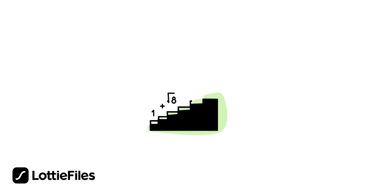 Free Math Stairs Animation by Vector_King55 | LottieFiles
