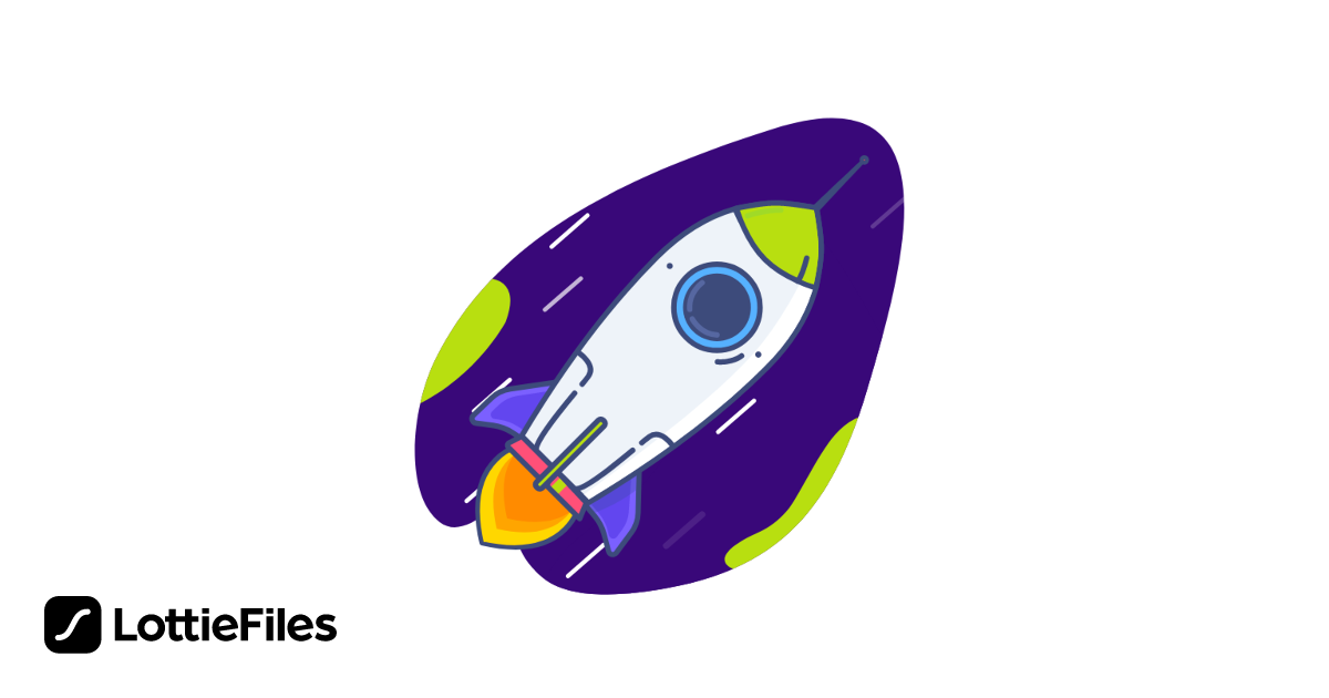 Free Rocket Animation by Ahmad Zaki Abdullah | LottieFiles