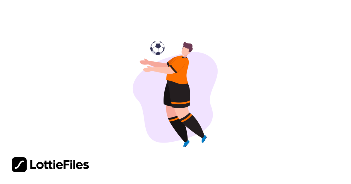 Free Soccer player ball receive on body Animation by Abdul Latif ...