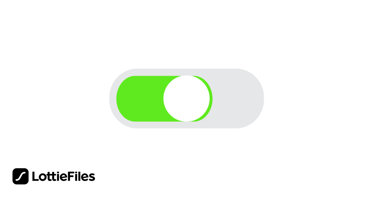 Free Simple Toggle Animation by Tim Daff | LottieFiles