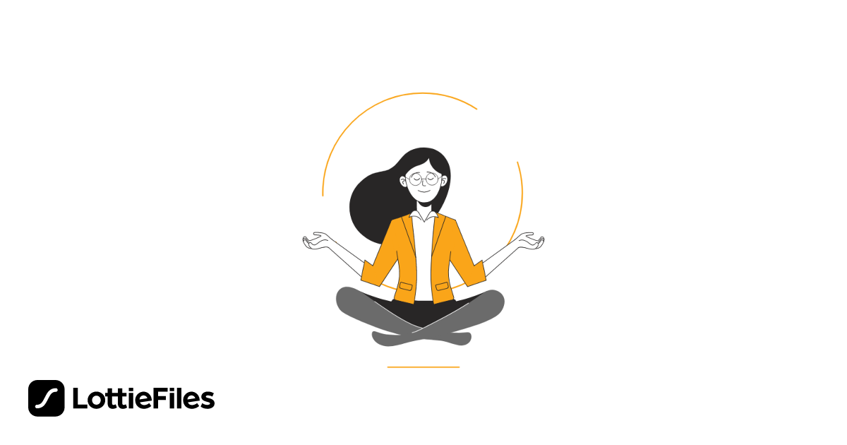 Free Meditation Animation by Senpai | LottieFiles