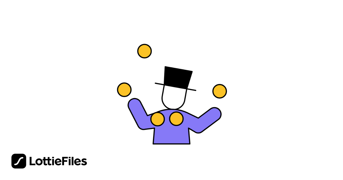 Free Juggling Animation by Fab | LottieFiles