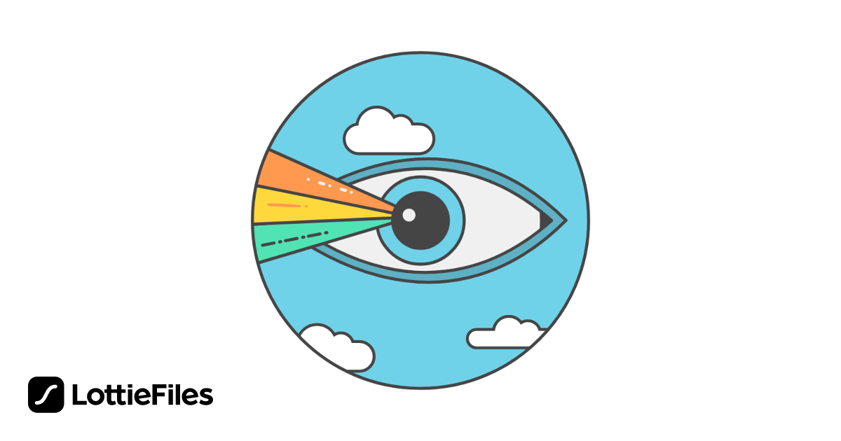 Free All seeing eye. Animation by Kyle Ussery | LottieFiles