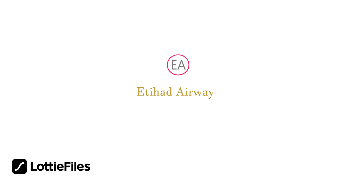 Free Etihad Airways Animation by aayushi | LottieFiles