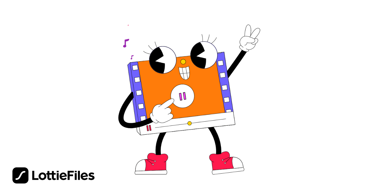Free media player dancing Animation by MD Abdur | LottieFiles