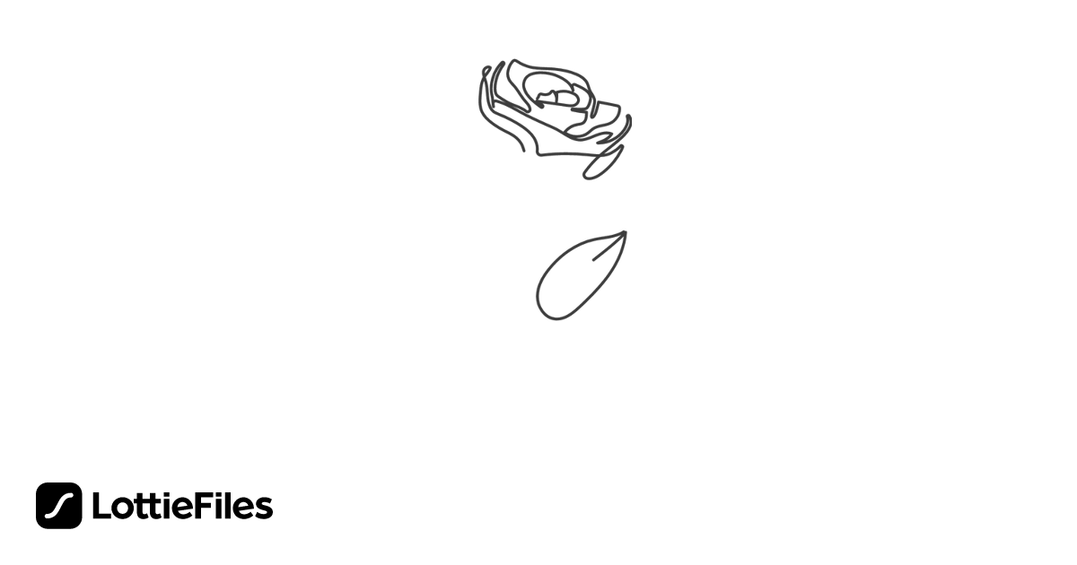 Free Flower drawing Animation by Ali | LottieFiles
