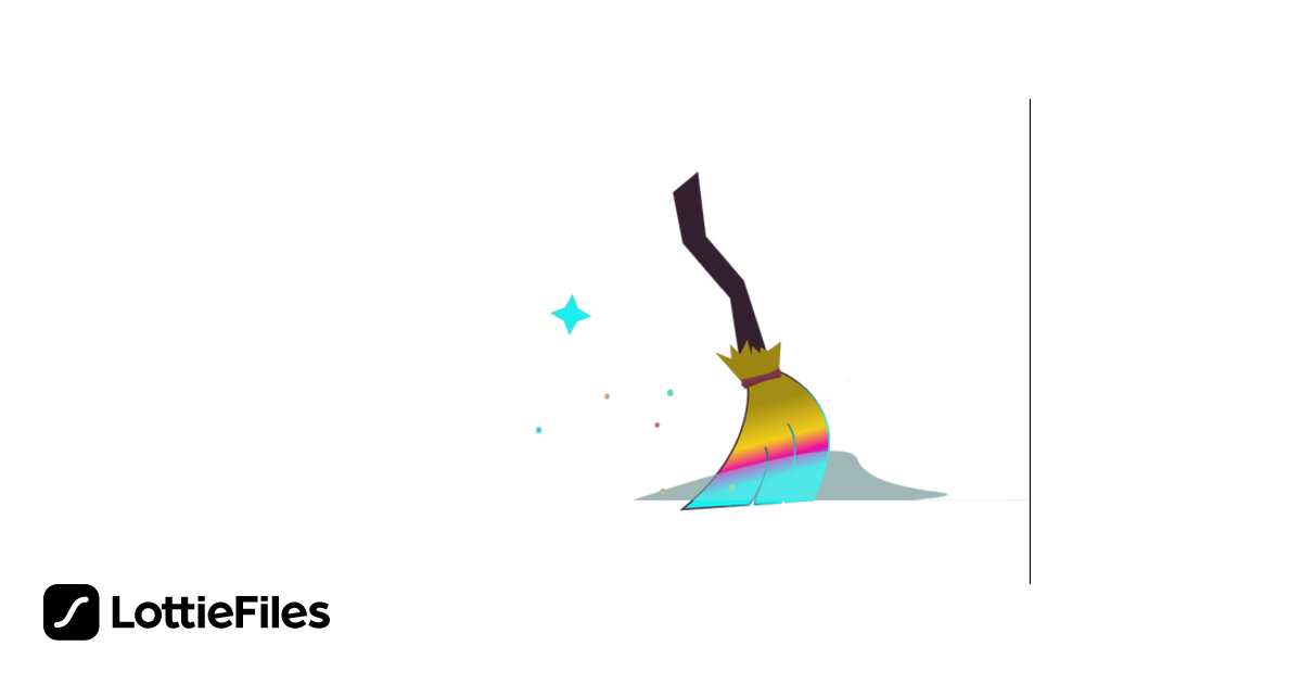 Free broom Animation by 323413523 | LottieFiles