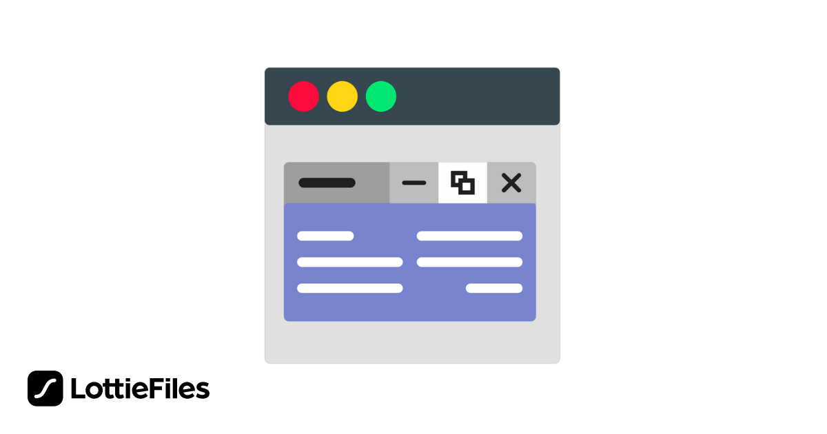 Free 2-line website description Animation by Priyanshu | LottieFiles
