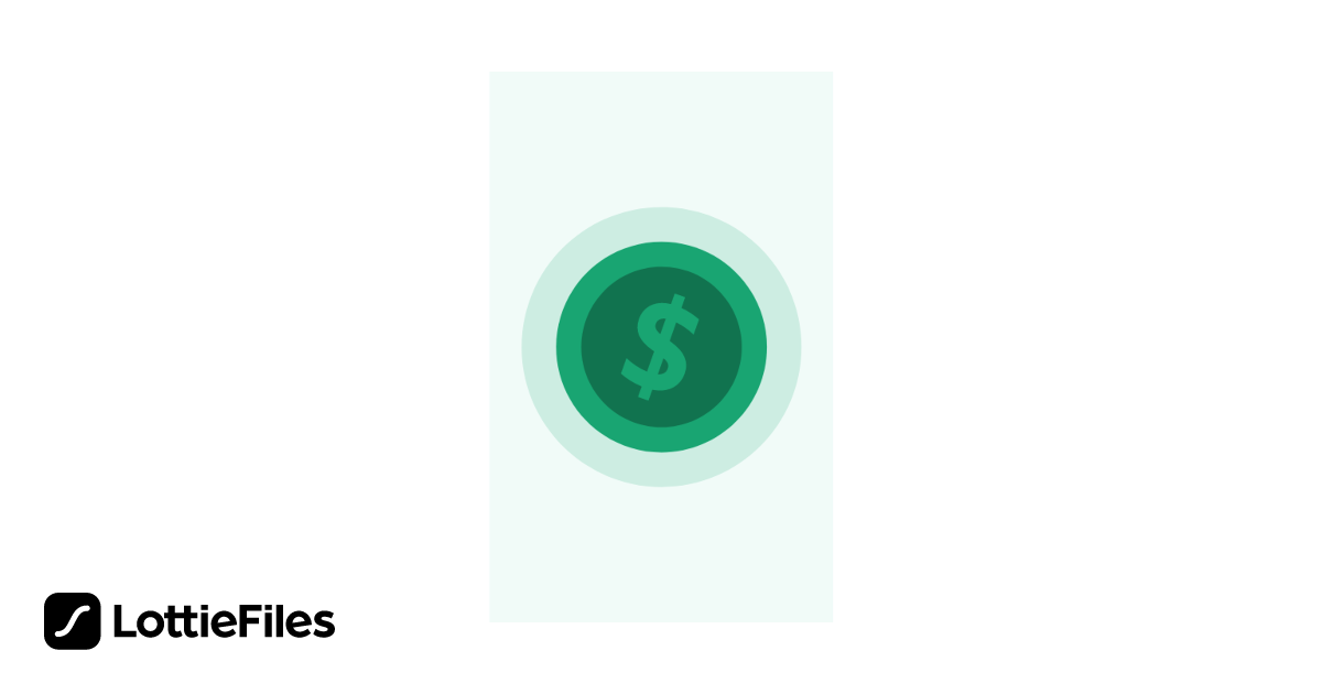 Free Dollar Animation by Bogdan Krylov | LottieFiles