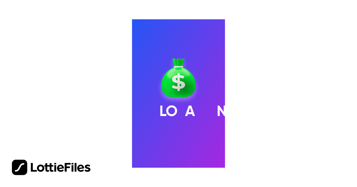 Free Loan loader Animation by Bogdan Krylov | LottieFiles