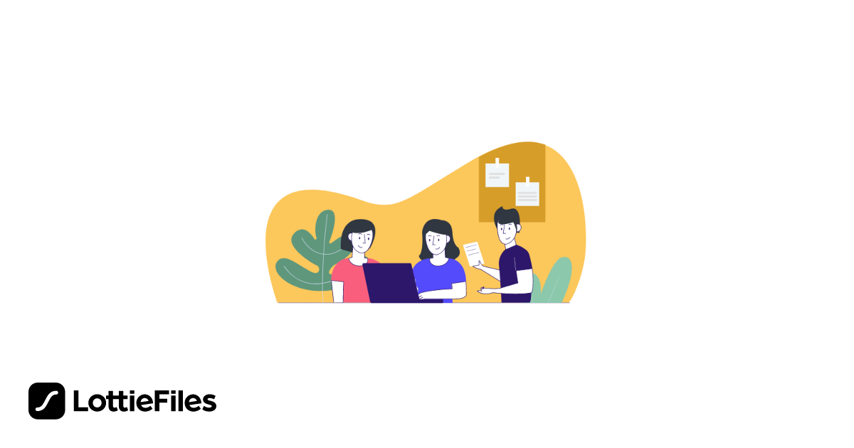 Free Responsible Investing Forum Animation by Miriam Martin | LottieFiles