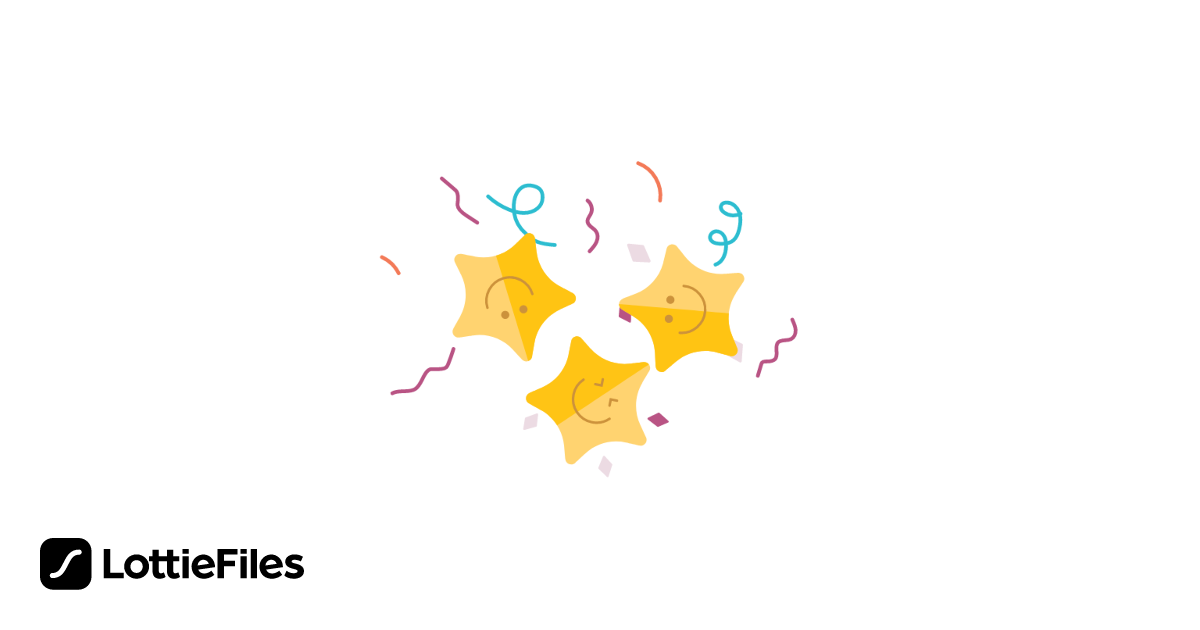Free Happy Stars Animation by Ujjwal | LottieFiles