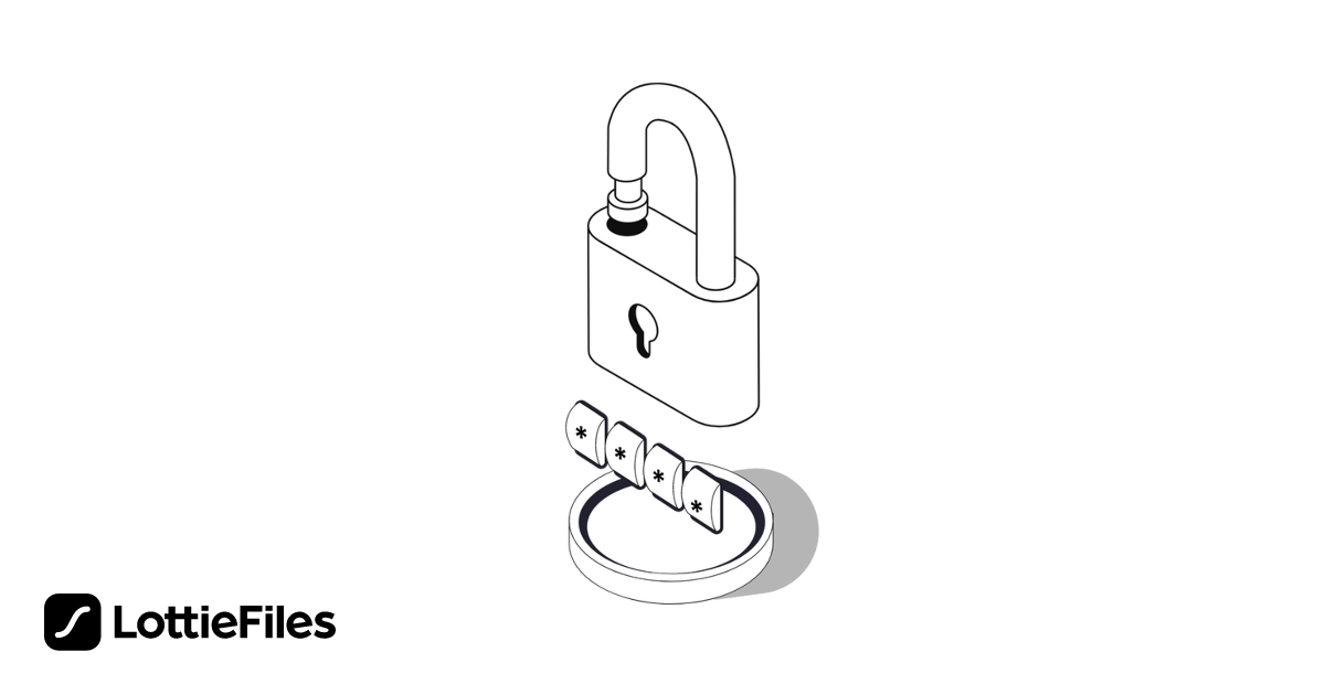 Free Forgot Password Animation Animation by Hiren | LottieFiles