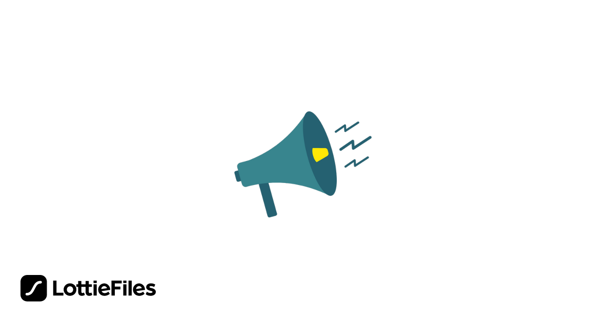 Free Announcement Animation by Bilal | LottieFiles